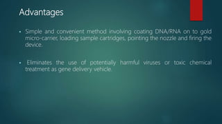 Transfection methods (DNA to host cell) | PPTX