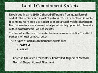 Transfemoral protheses | PPTX