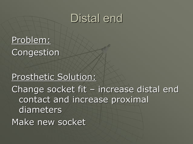 Transfemoral Socket Problems.ppt