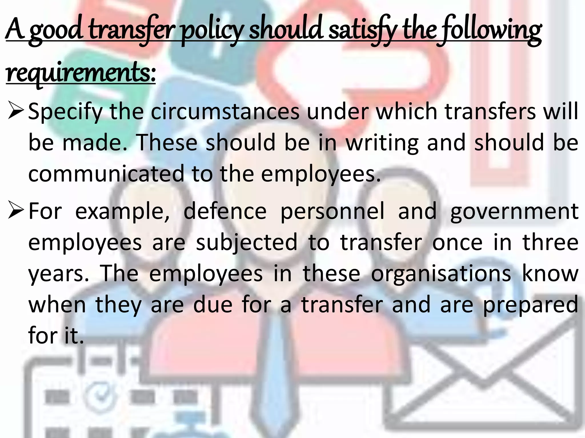 "TRANSFER PRESENTATION" | PPTX