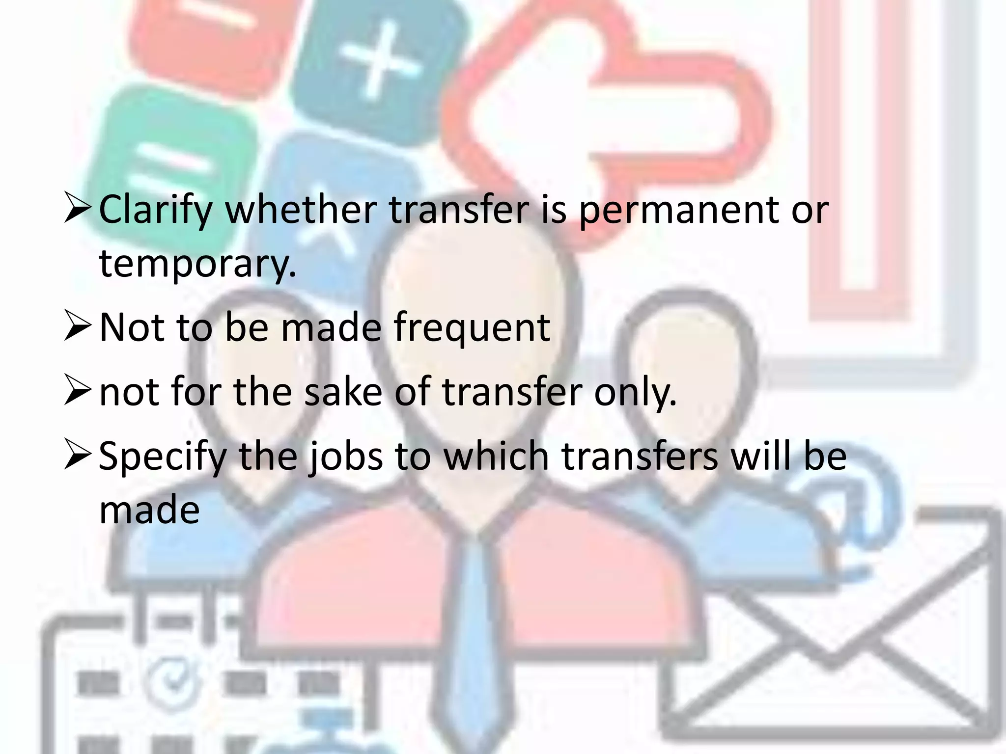 "TRANSFER PRESENTATION" | PPTX