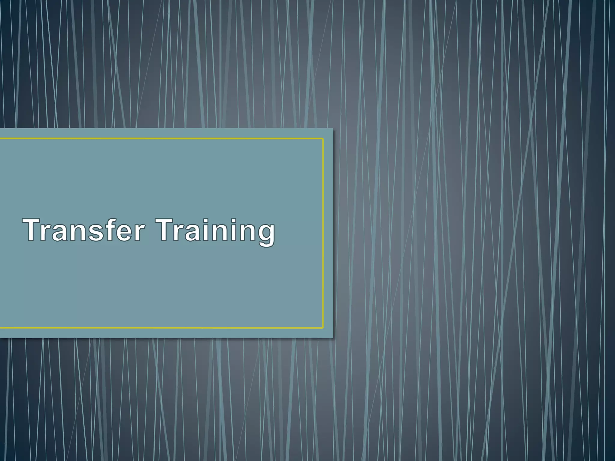 Transfer Training in Physiotherapy | PPTX