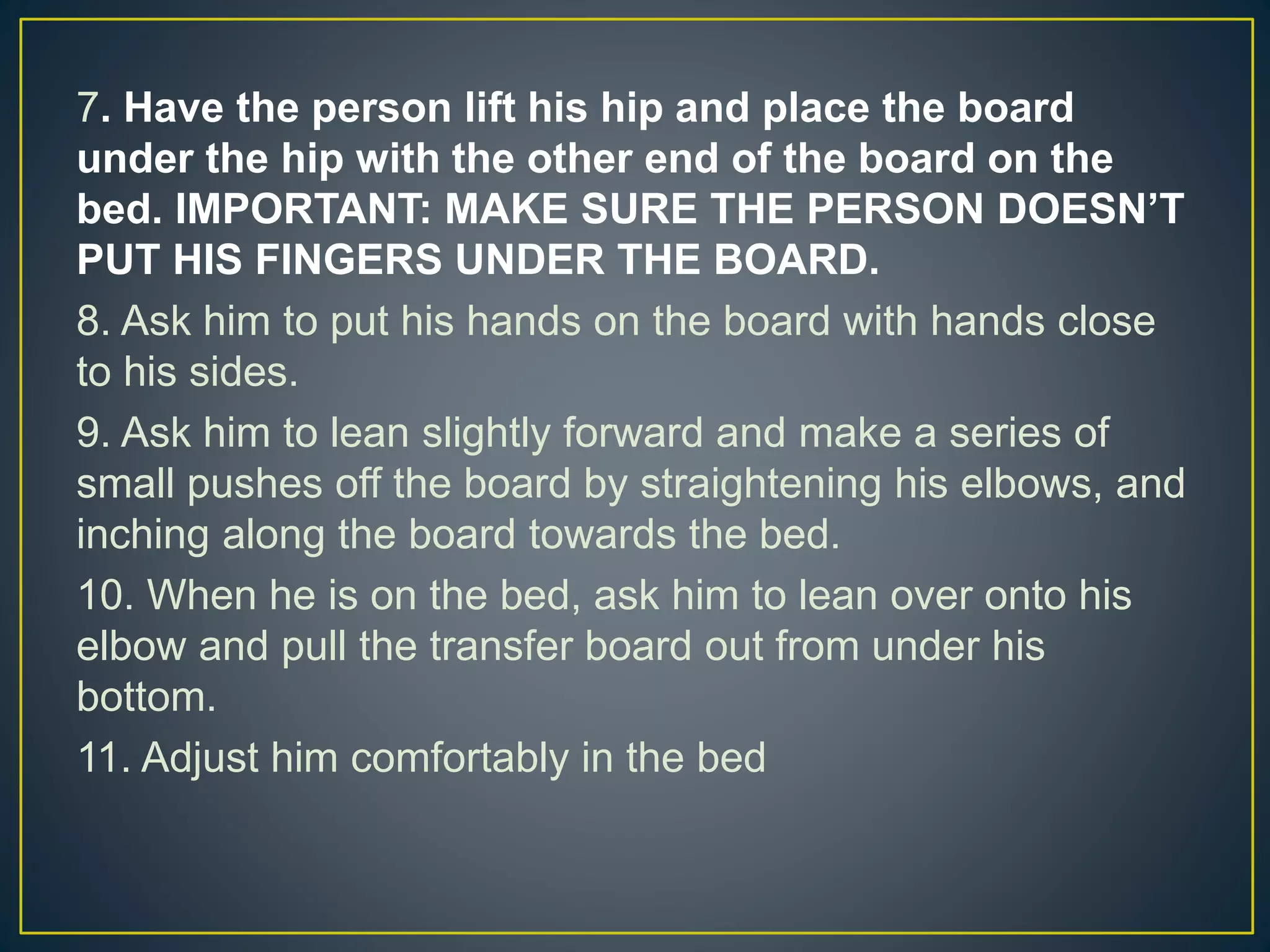 Transfer Training in Physiotherapy | PPTX