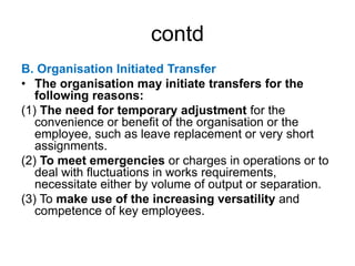 Transfer and Its Types | PPTX