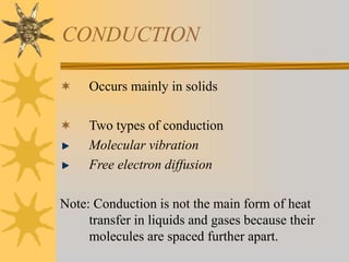 Transfer of Heat | PPT