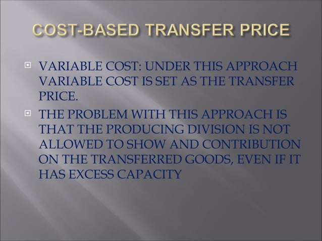 Transfer Pricing | PPT