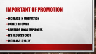 Movement of personnel: Transfer and promotion.pptx
