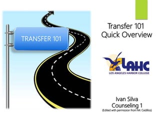 Transfer 101 presentation | PPTX