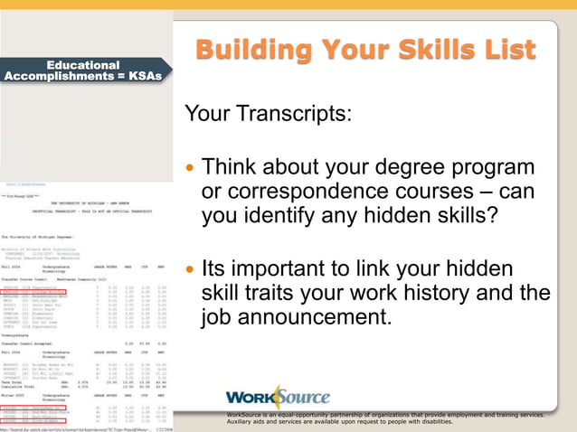 Transferable Skills | PPT