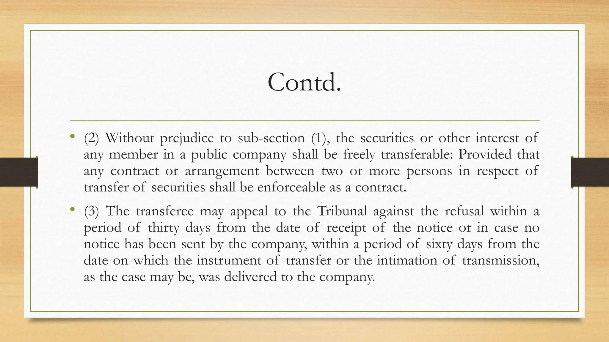 Transfer and Transmission of Shares.pptx