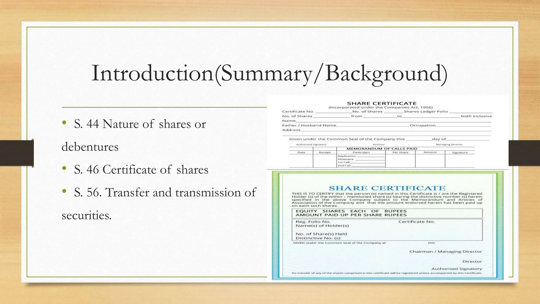 Transfer and Transmission of Shares.pptx