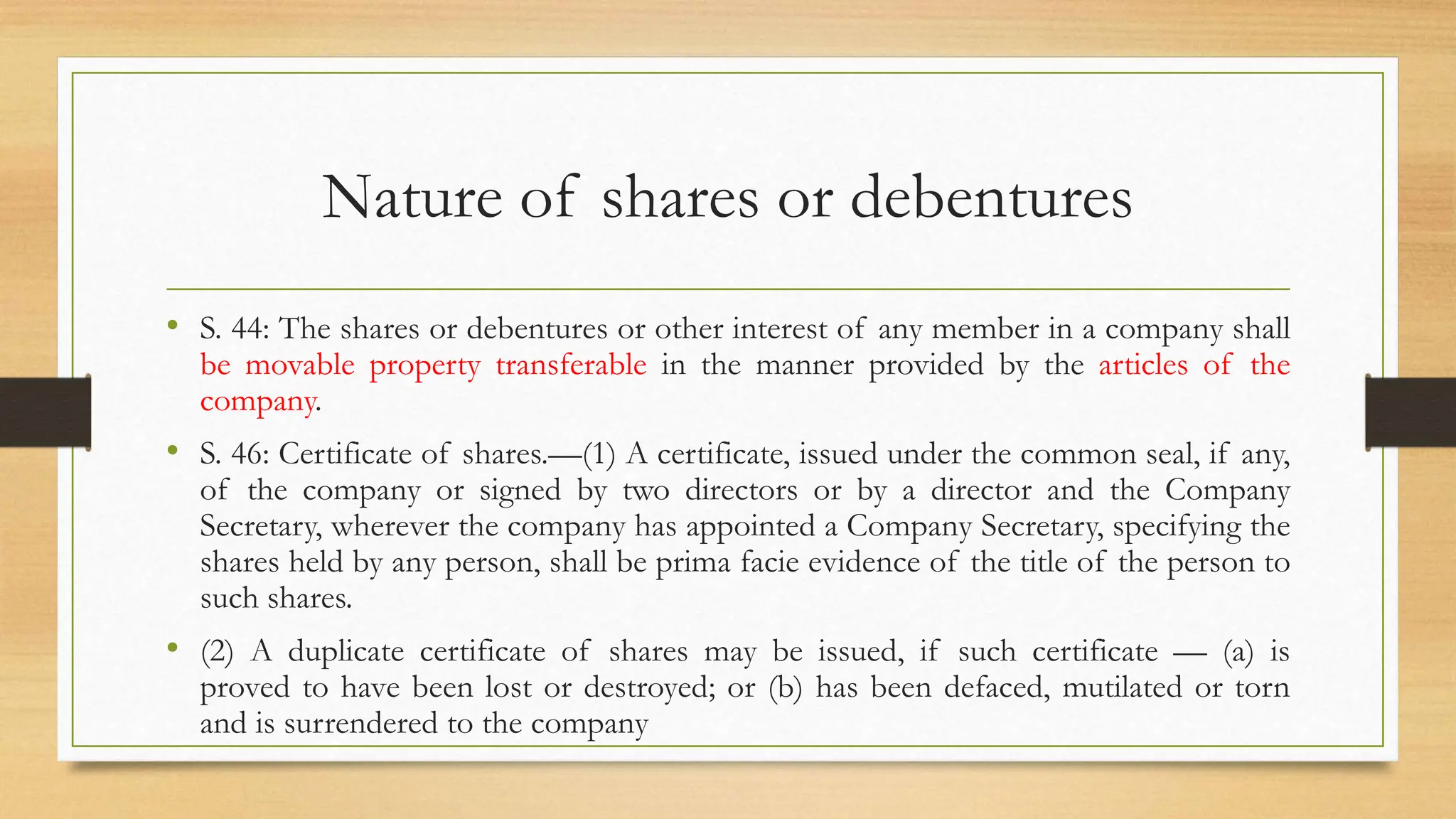 Transfer and Transmission of Shares.pptx