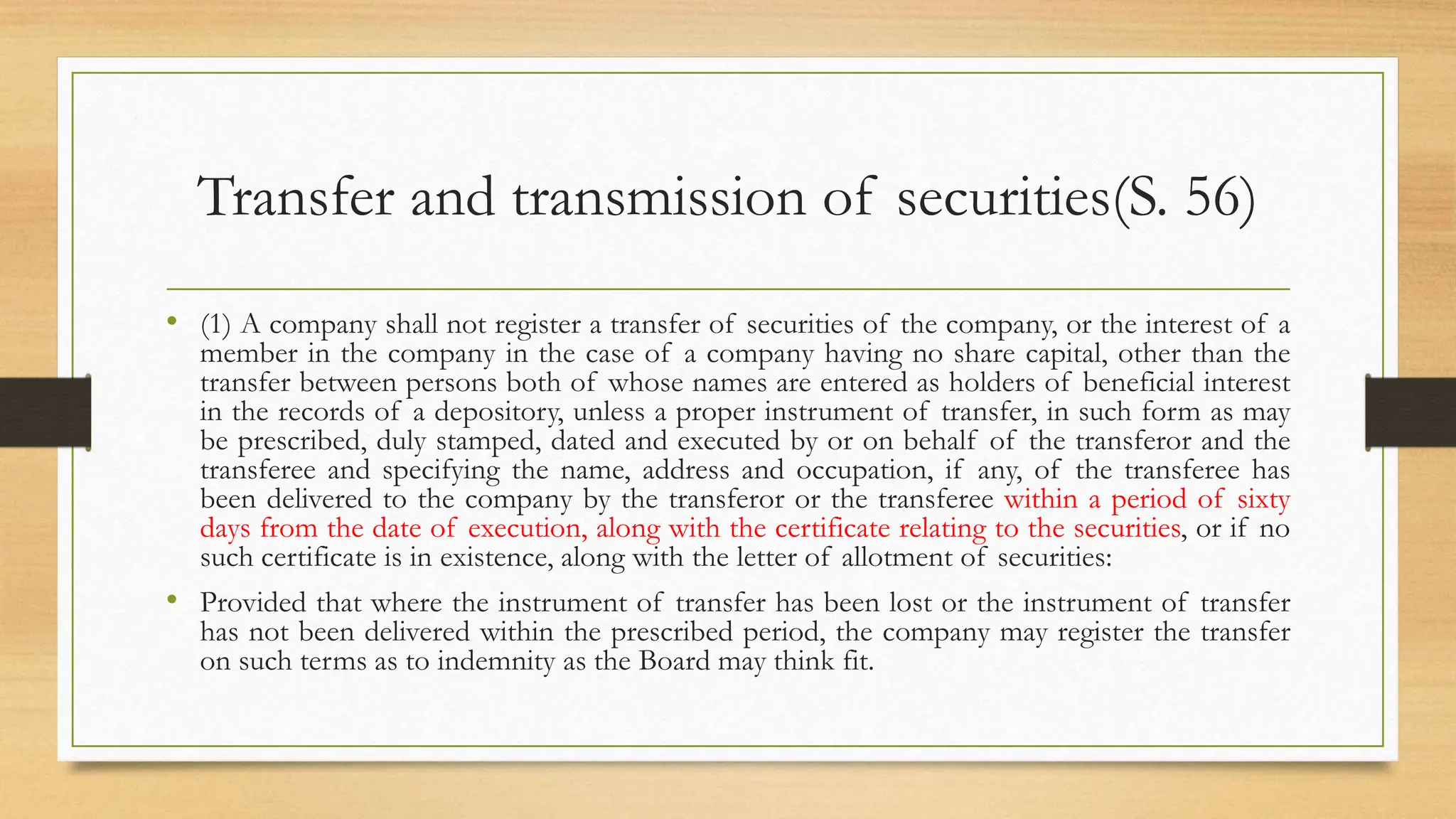 Transfer and Transmission of Shares.pptx