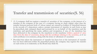 Transfer and Transmission of Shares.pptx