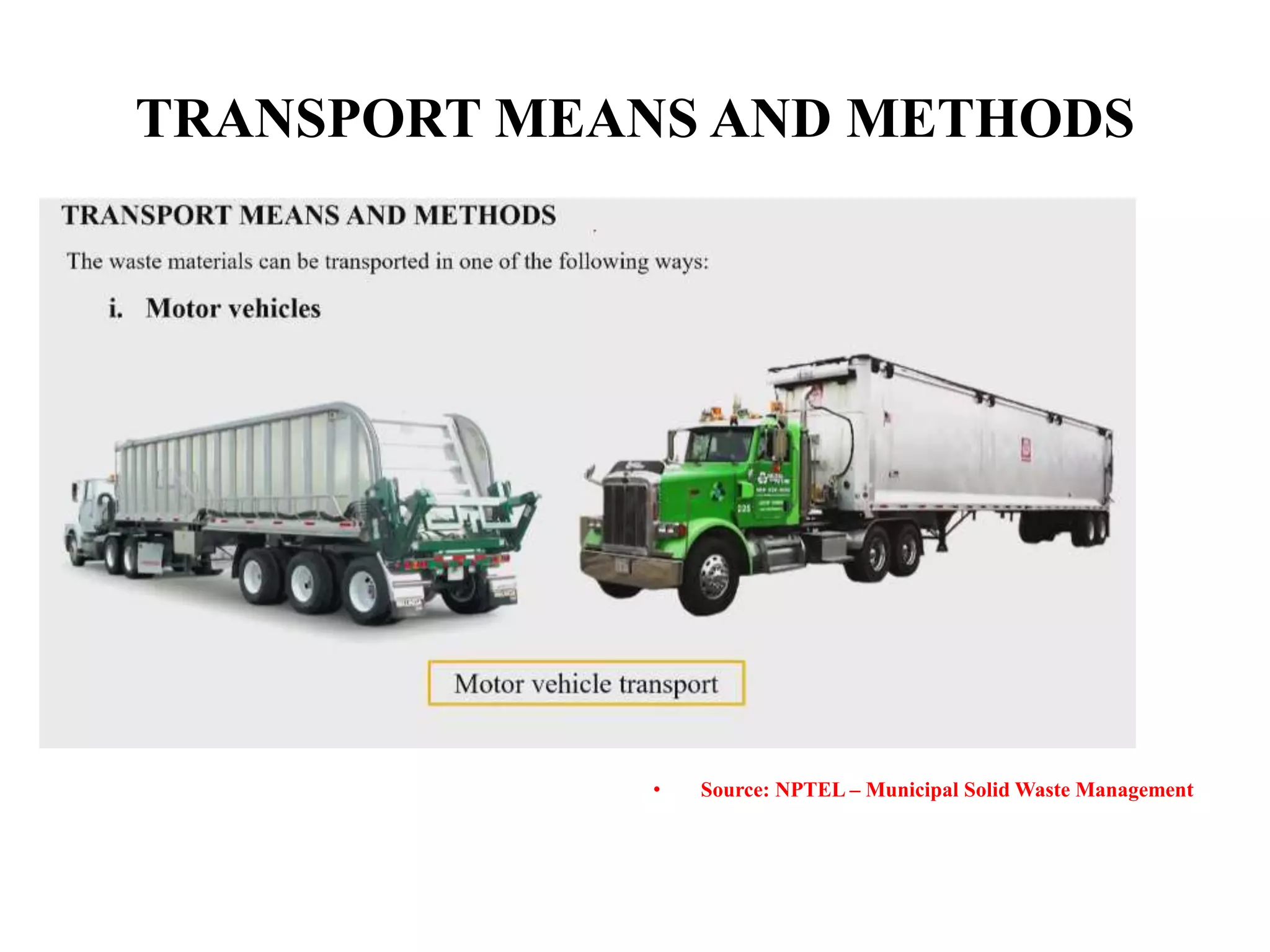 Transfer and transport of solid waste- SWM.pptx