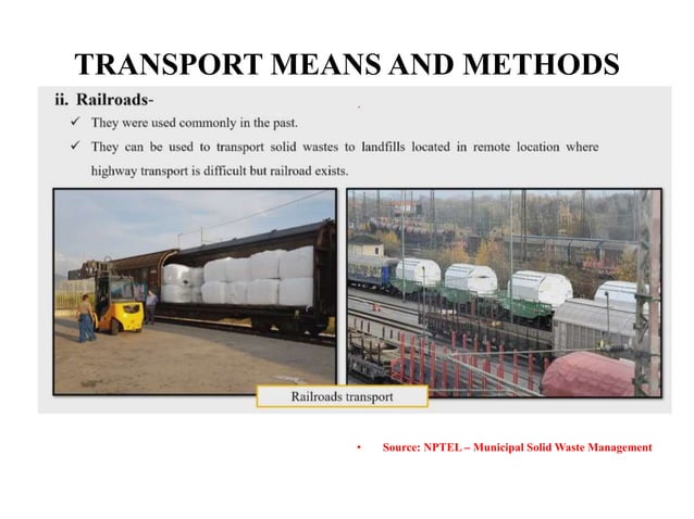 Transfer and transport of solid waste- SWM.pptx