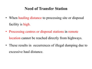 Transfer and transport of solid waste- SWM.pptx