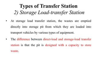 Transfer and transport of solid waste- SWM.pptx