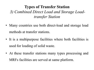 Transfer and transport of solid waste- SWM.pptx