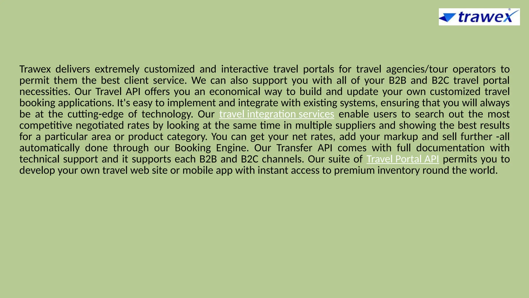 Transfer API | Transfer Booking Engine | Transfer Booking | PPT