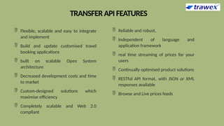 Transfer API | Transfer Booking Engine | Transfer Booking | PPT