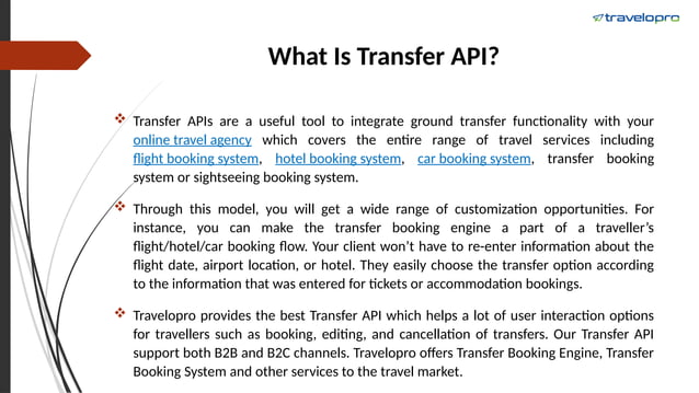 Transfer API | Transfer Booking Engine.pptx