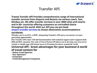 TRANSFER API. TRANSFER XML API INTEGRATION | PPT