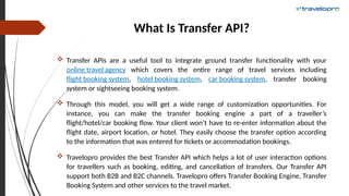 Transfer API | Transfer Booking Engine.pptx