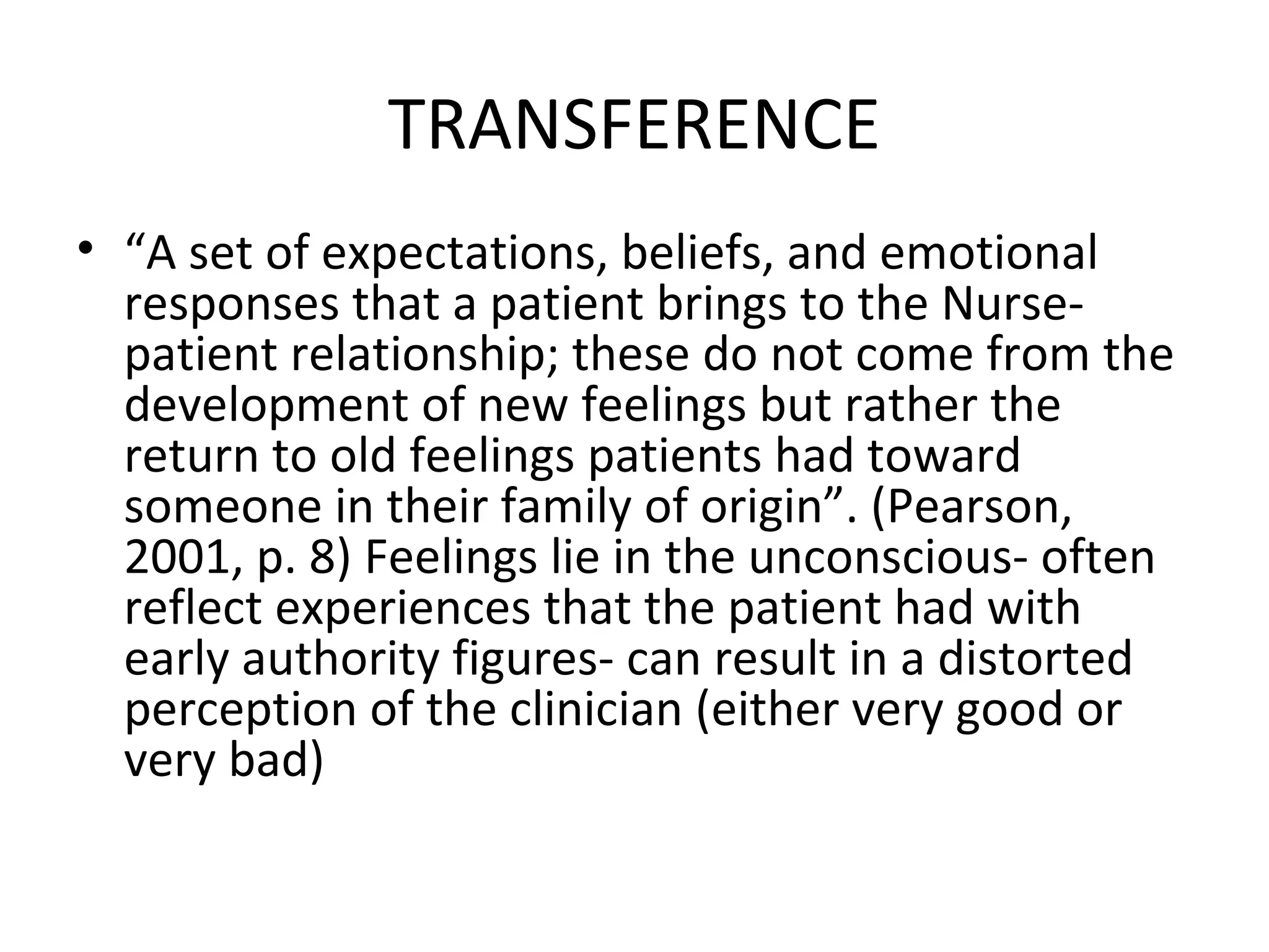 Transference | PPT