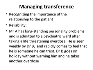 Transference | PPT