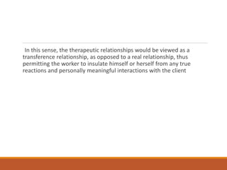 Transference and counter- transference | PPTX