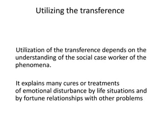 Transference and counter-transference | PPTX