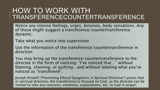 Transference & Countertransference | PPTX