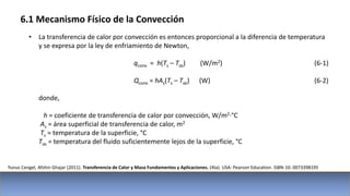 Transferencia de calor - 6.1-6.5 Fundamentos de la Convección (Rev. 2 ...
