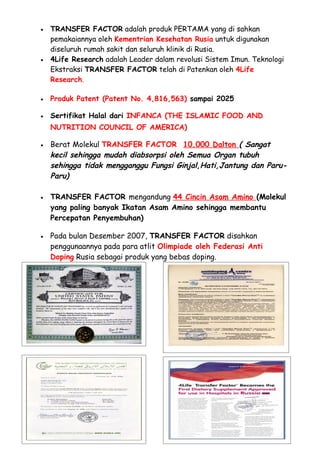 Transfer factor ( indonesia) | DOC