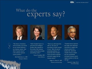 Transfer Factor Overview | PPT