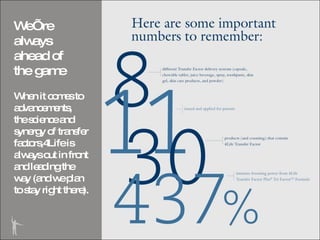 Transfer Factor Overview | PPT