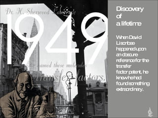 Transfer Factor Overview | PPT