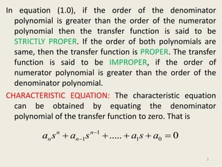 Transfer fn mech. systm 1 | PPT