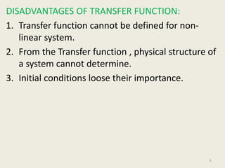 Transfer fn mech. systm 1 | PPT