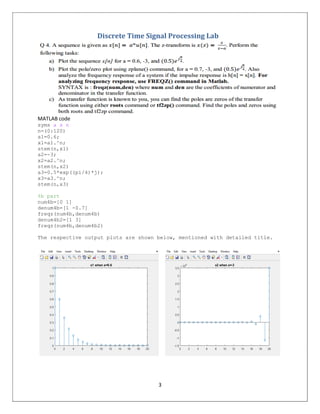 Transfer functions, poles and zeros. | PDF