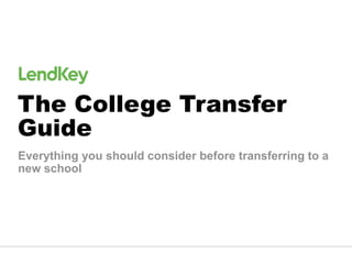 The College Transfer Guide | PPT | Free Download
