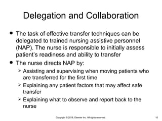 Transferring, Lifting, Re-Positioning | PPT