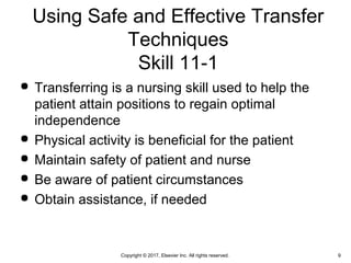 Transferring, Lifting, Re-Positioning | PPT