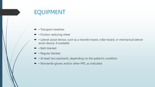 transfering patient from bed to stretcher.pptx