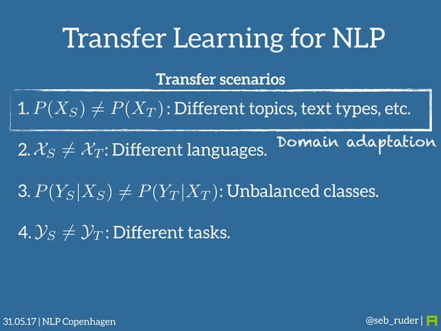 Transfer Learning for Natural Language Processing | PPT