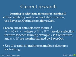 Transfer Learning for Natural Language Processing | PPT