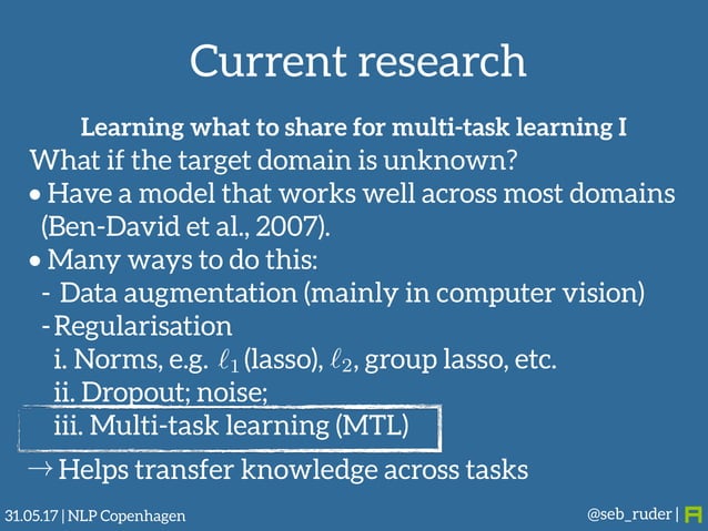 Transfer Learning for Natural Language Processing | PPT