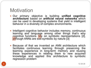 Transfer learning with LTANN-MEM & NSA for solving multi-objective symbolic regression problem | PPT