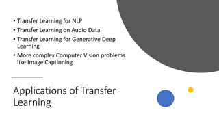 Transfer learning with real world applications in deep learning | PPTX ...